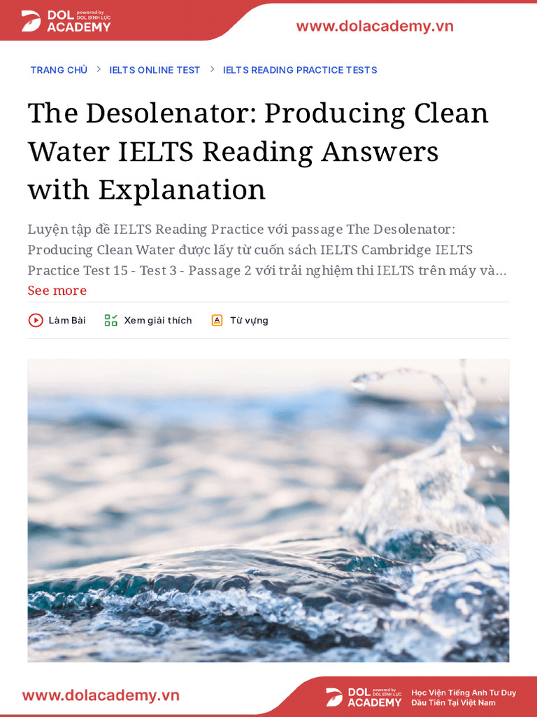 Desolenator: Solar Water Purification | PDF | Water | Desalination