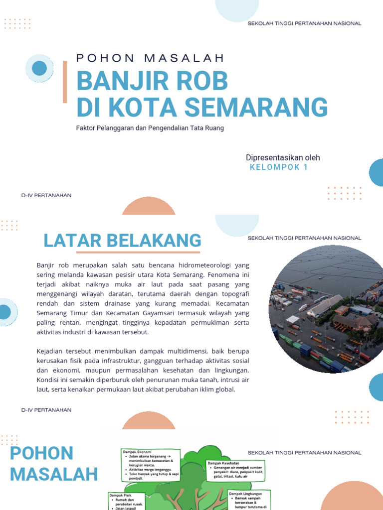 Banjir Rob Semarang: Dampak dan Solusi | PDF
