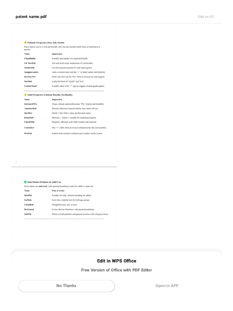 Patent Name | PDF