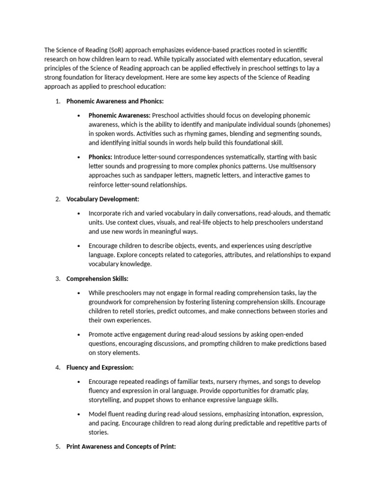 Launching the Curriculum | PDF | Phonics | Reading Comprehension