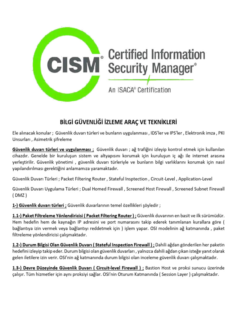 Cim Cert Unit | PDF