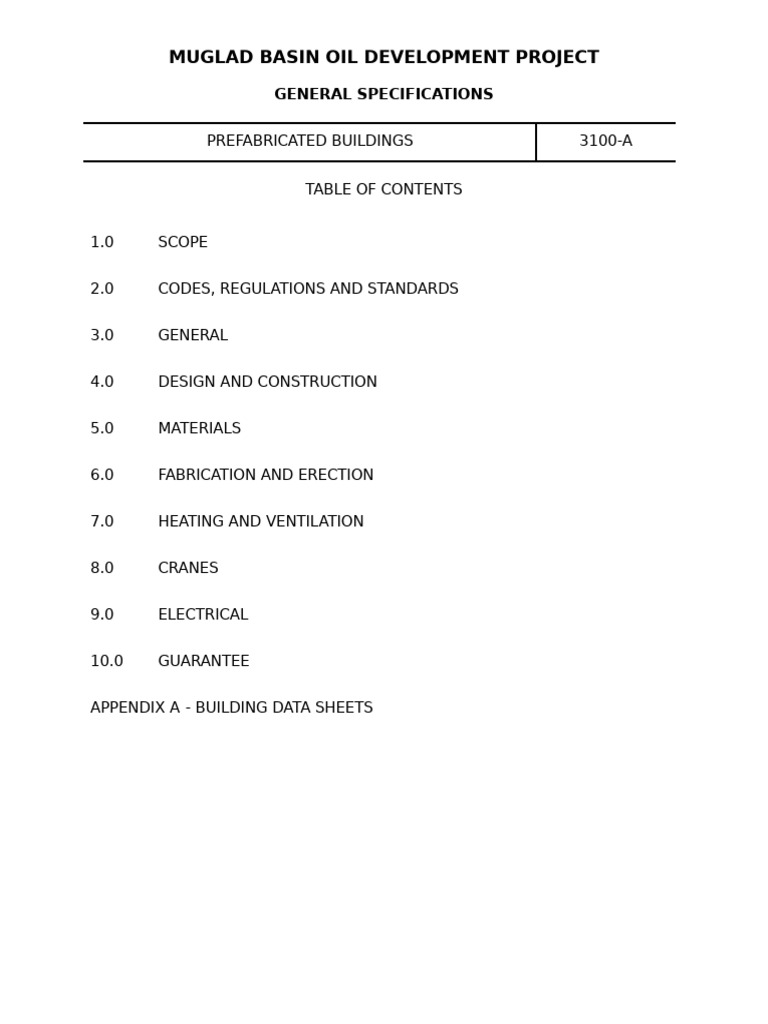 3100-A Prefabricated Buildings | PDF | Door | Structural Steel