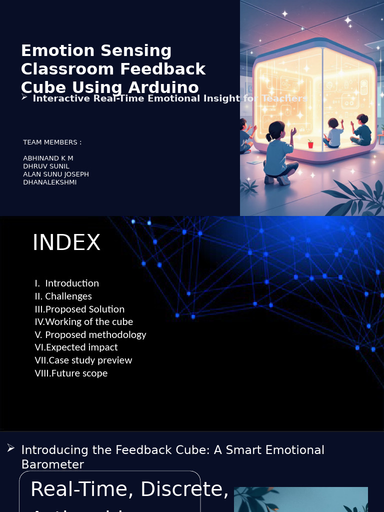 Emotion-Sensing Classroom Feedback Cube | PDF | Emotions | Feedback