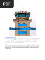 FAA Radio Communications Guide | PDF | Air Traffic Control | Instrument ...