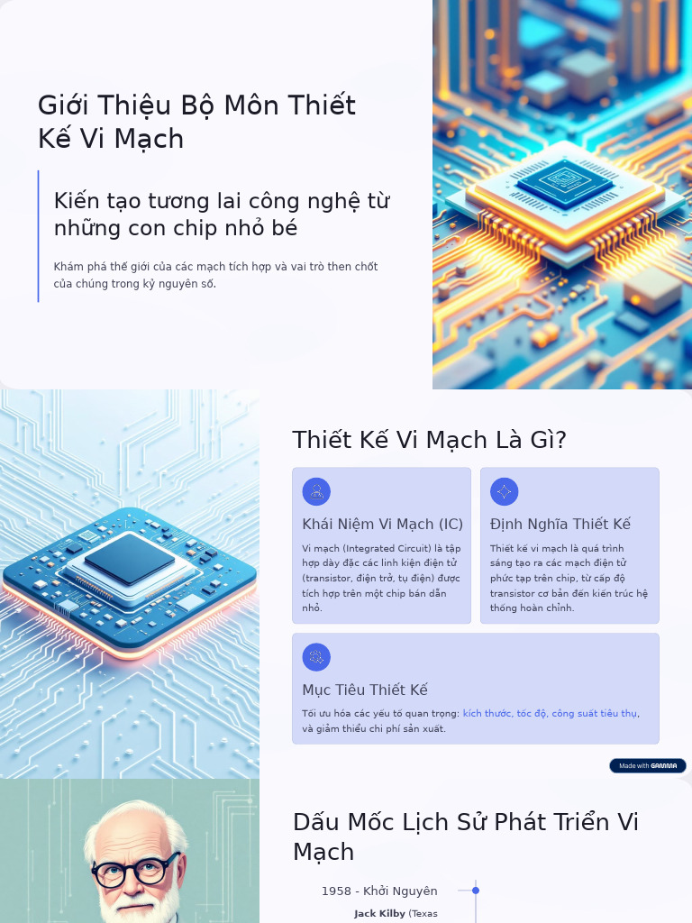 Gioi Thieu Bo Mon Thiet Ke Vi Mach | PDF