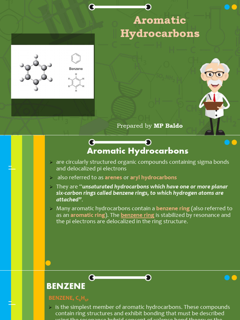 Understanding Aromatic Hydrocarbons | PDF | Aromaticity | Benzene