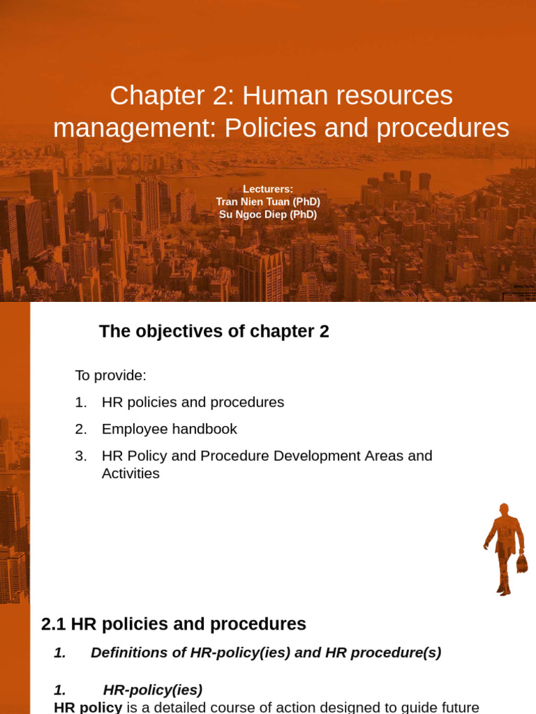 HR Management Policies and Procedures Guide | PDF | Policy | Human ...