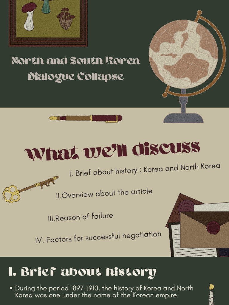 North and South Korea Dialogue Collapse | PDF | Negotiation | South Korea