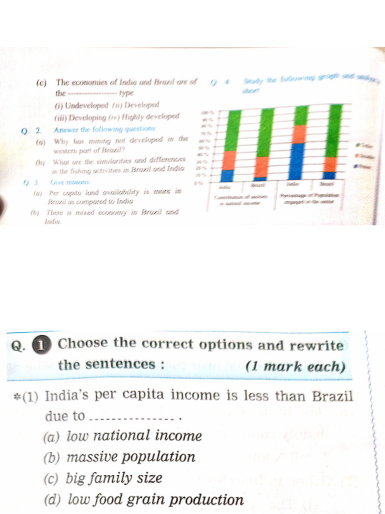 Geography Economy & Occupation | PDF