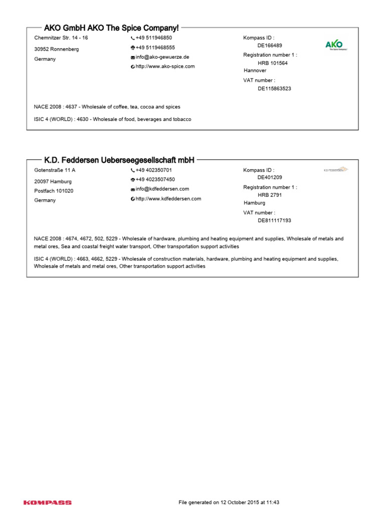 Germany Cumin Seed | PDF