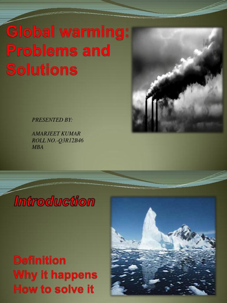 Global Warming | PDF