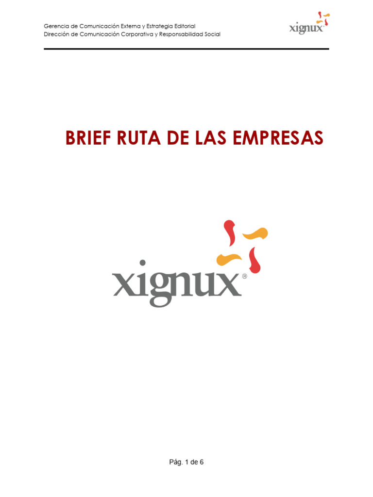 Brief Xignux | PDF | Sustentabilidad | Sociedad