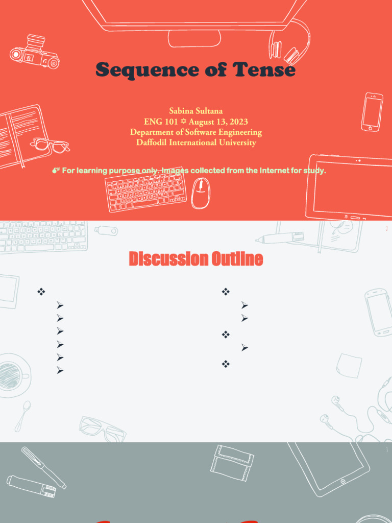 Understanding Sequence of Tense in Grammar | PDF | Grammatical Tense | Verb