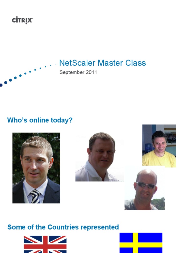 NetScaler MasterClass - September 11 | PDF | Load Balancing (Computing) | Citrix Systems