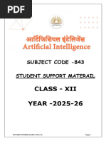 Class 12 AI Handbook 2025-26 | PDF | Artificial Intelligence ...