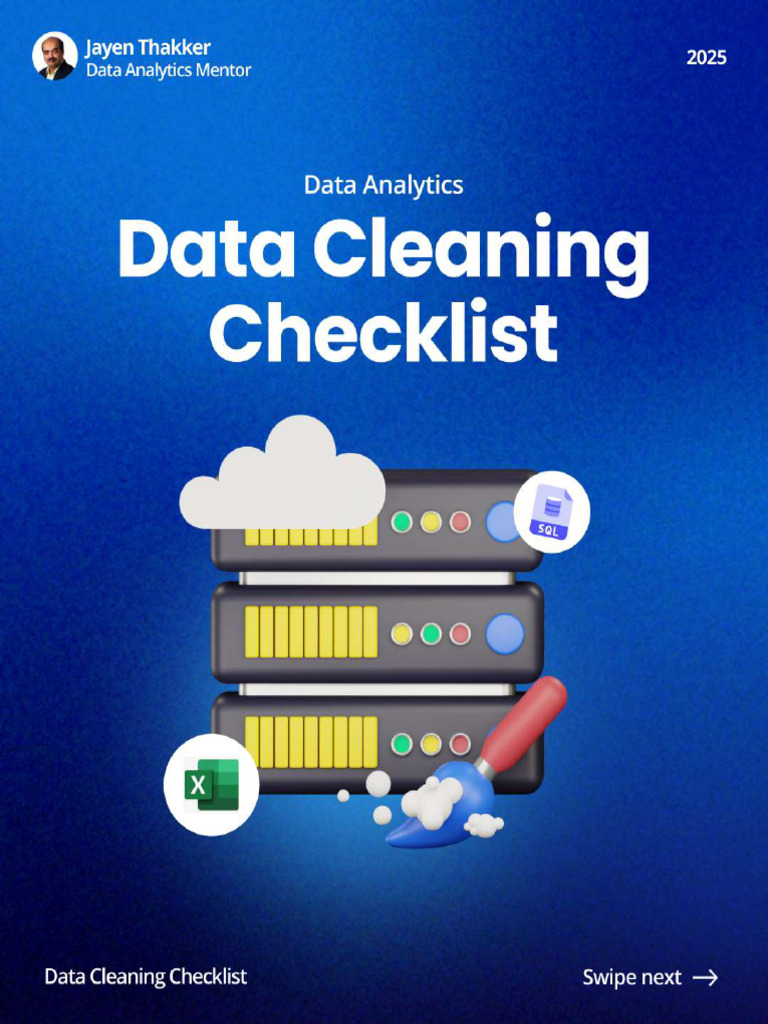 Data Cleaning Checklist | PDF