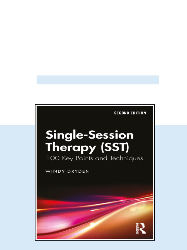Single Session Therapy SST 100 Key Points and Techniques 2nd Edition ...