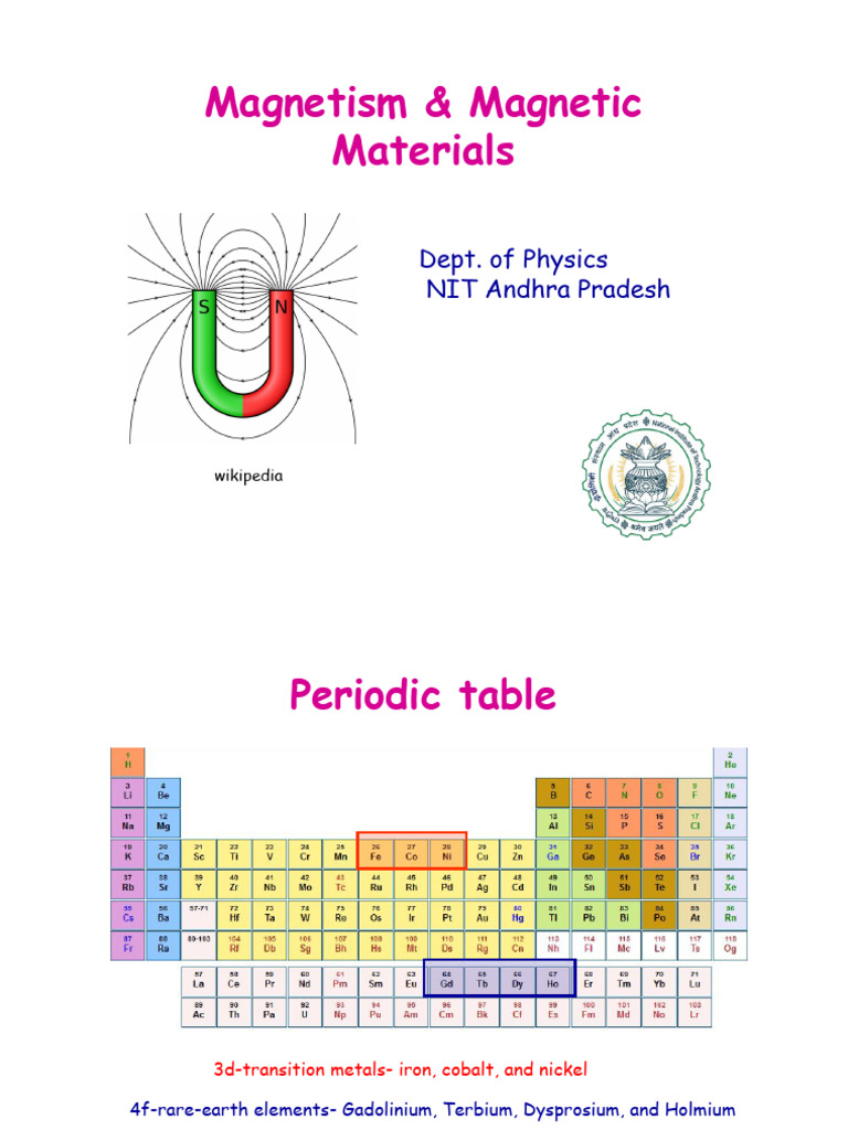 Understanding Magnetism and Magnetic Materials | PDF | Magnetism ...