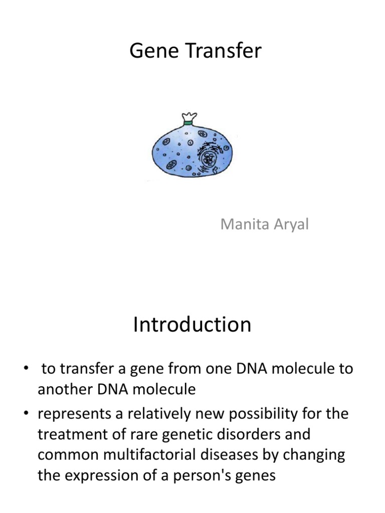 Gene Transfer | Gene | Plasmid