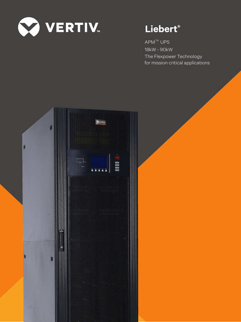 Liebert APM UPS: Scalable Power Solutions | PDF | Computer Engineering ...