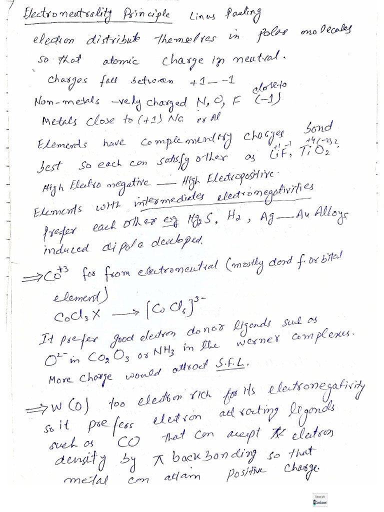 Group 1-Electroneutrality Principle | PDF