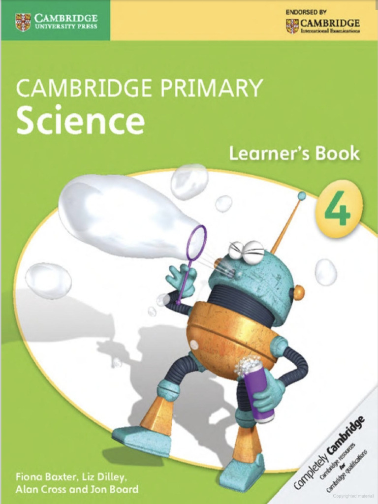 Cambridge Primary Science Stage 4 Learner's Book | PDF