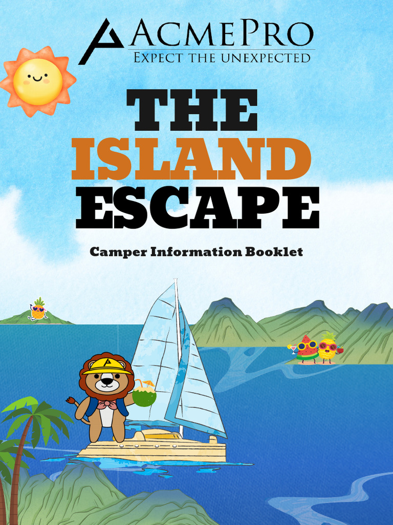 TIE Camp Info Booklet 1 1 | PDF | Camping