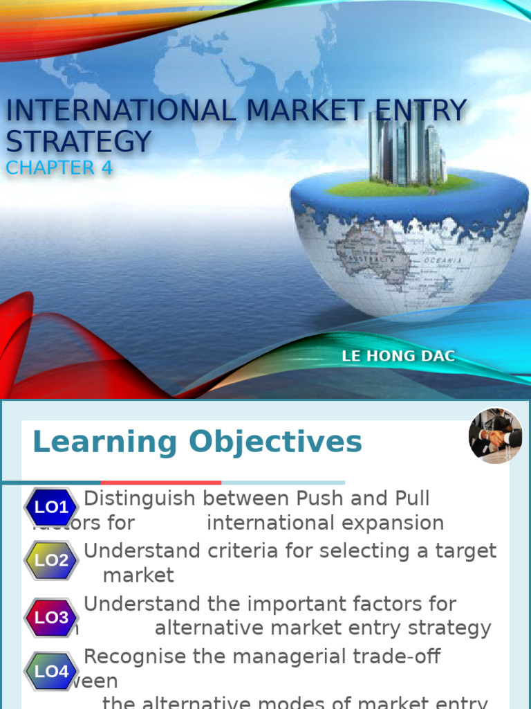 C4 - International Market Entry Strategies (1) | PDF | License ...
