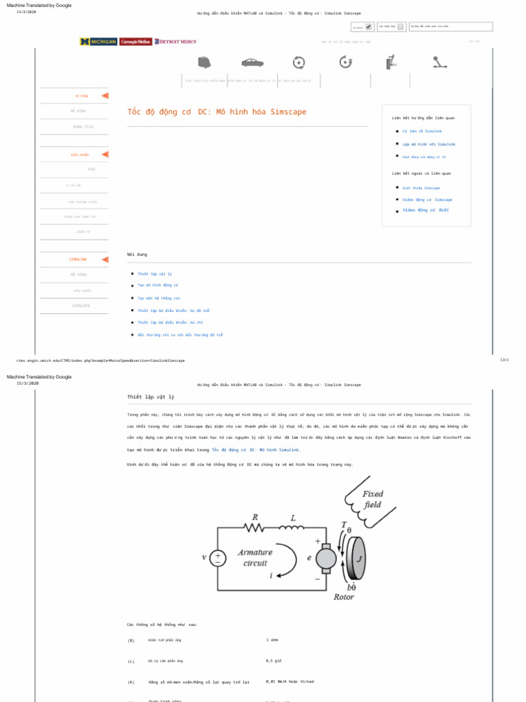 8 Control Tutorials for MATLAB and Simulink - Motor Speed_ Simulink ...