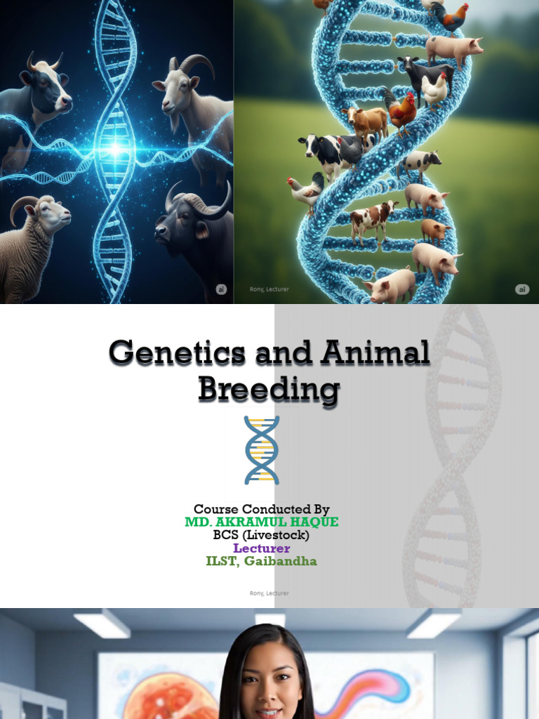 Genetics and Animal Breeding | PDF
