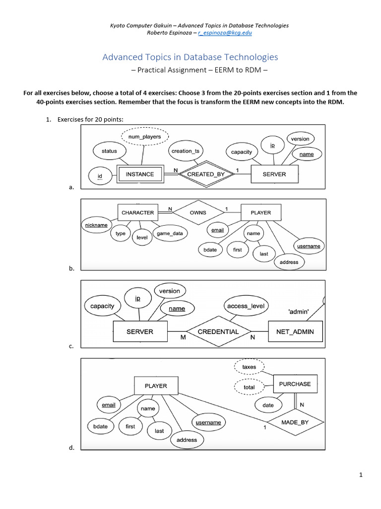 Week 08 Eerm To RDM Pa | PDF