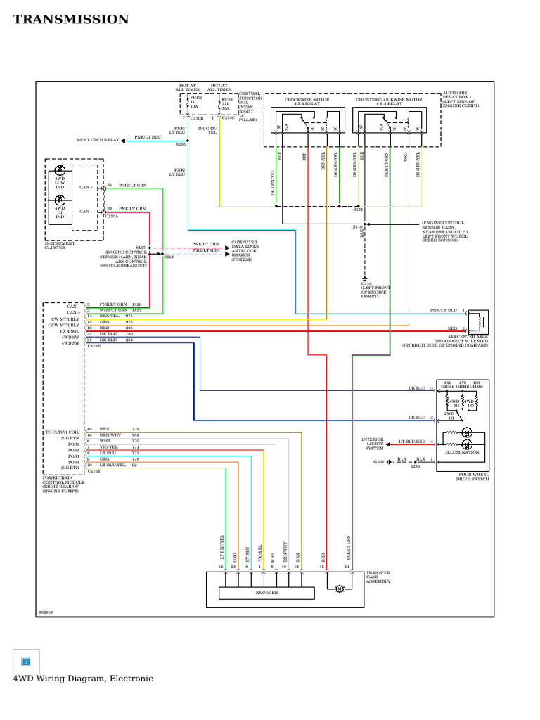 TRANSMISSION - Ford Pickup F150 2004 - SYSTEM WIRING DIAGRAMS | PDF ...