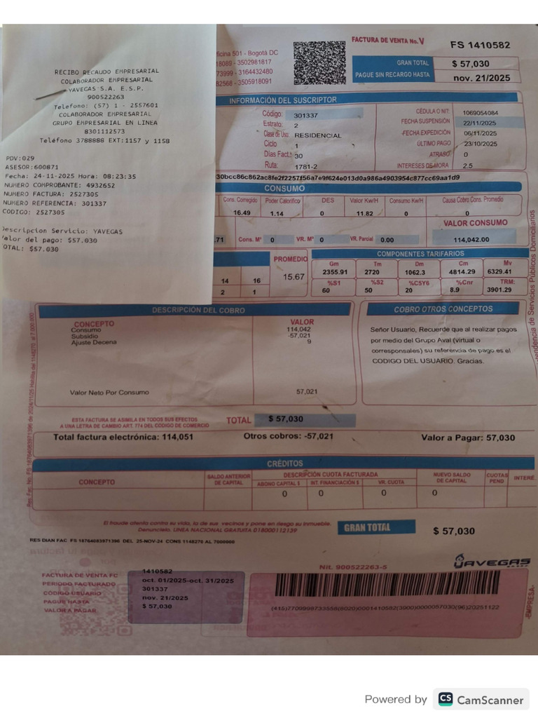 Recibo Mahico | PDF