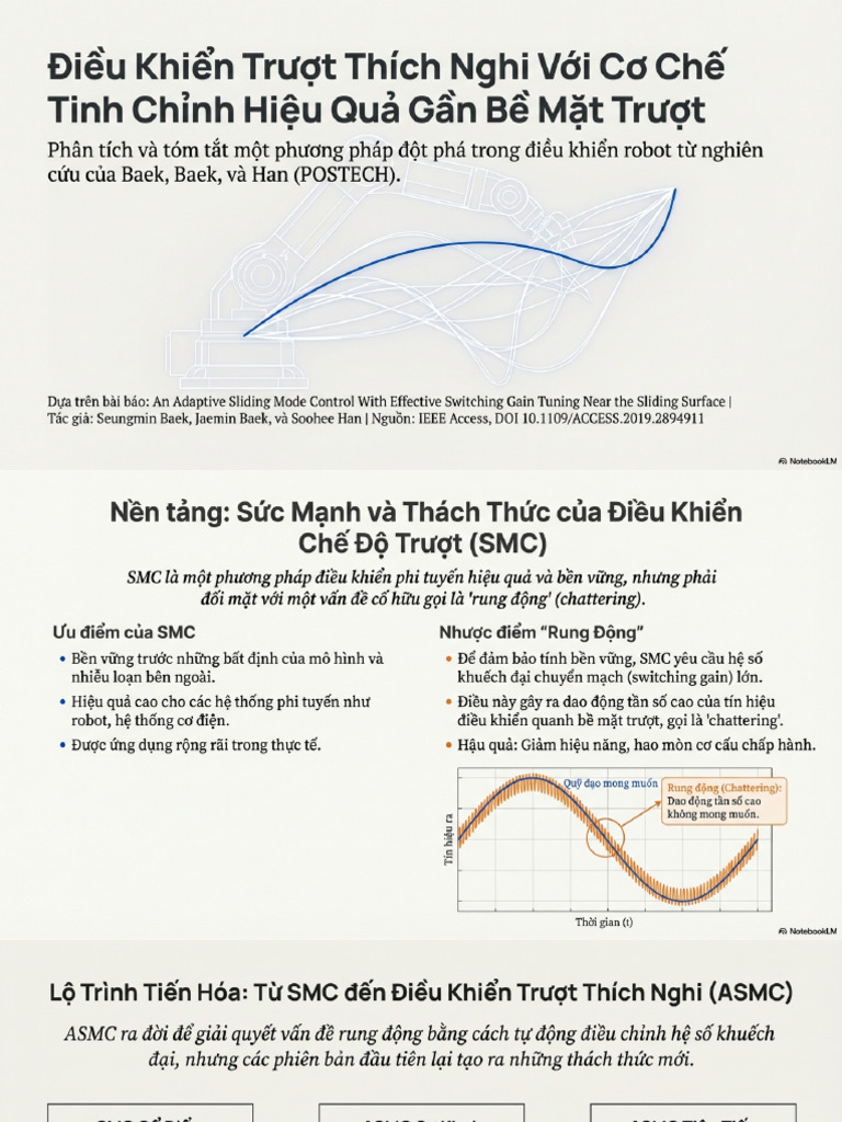 Adaptive Sliding Mode Superior Robustness | PDF
