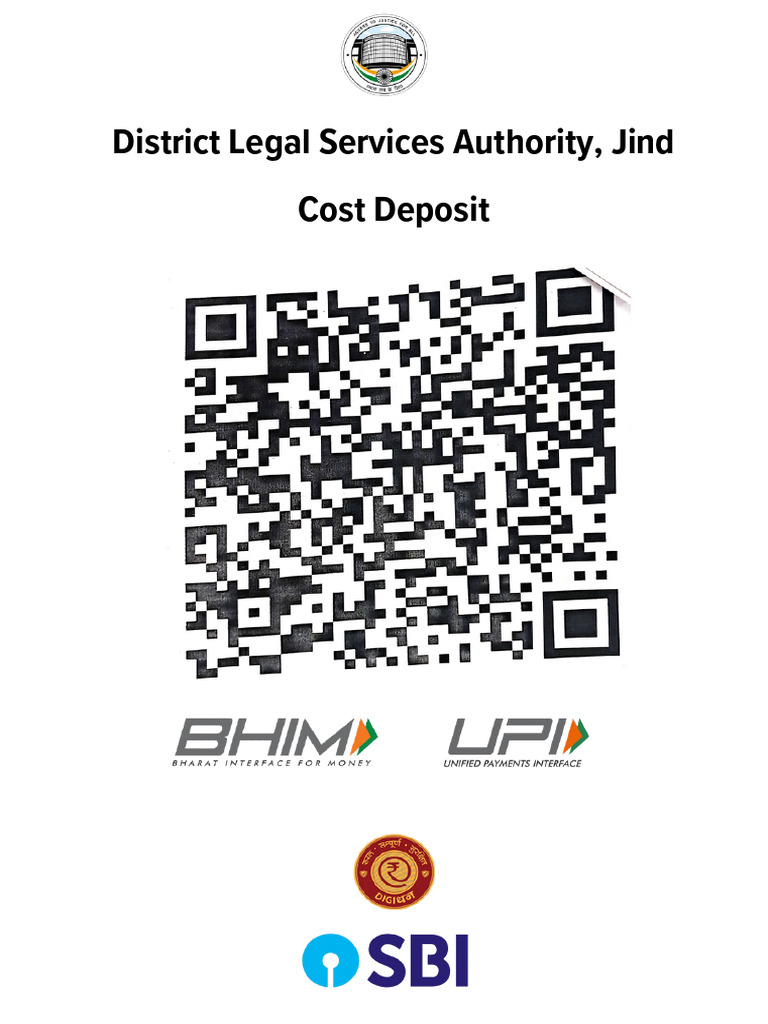 District Legal Services Authority, Jind Cost Deposit | PDF