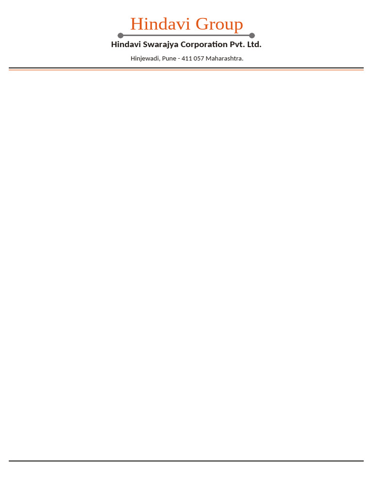 Letter Heads - Hindavi Swarajya | PDF