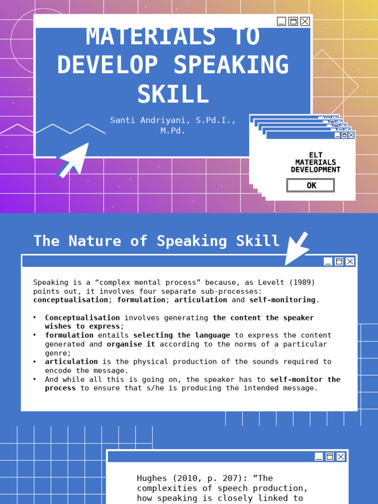 Enhancing Speaking Skills: Methods & Strategies | PDF | Fluency | Learning