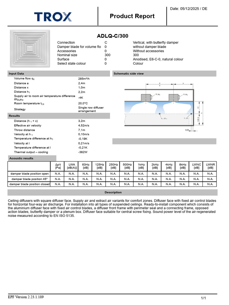 Trox Adlq-C - 300 | PDF | Applied And Interdisciplinary Physics ...