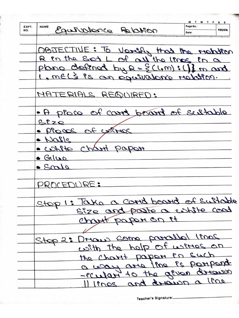 Class 12 Maths Lab Record | PDF