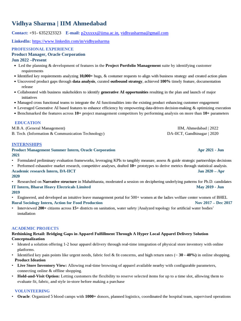 Sample Resume Format - Editable (1) | PDF | Résumé