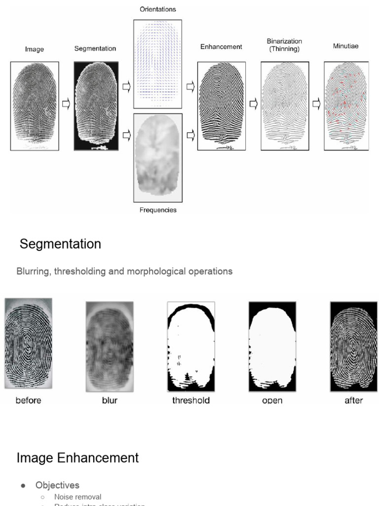 Biometrics Lecture Fingerprint 3-39-70 (1) | PDF | Computer Vision ...