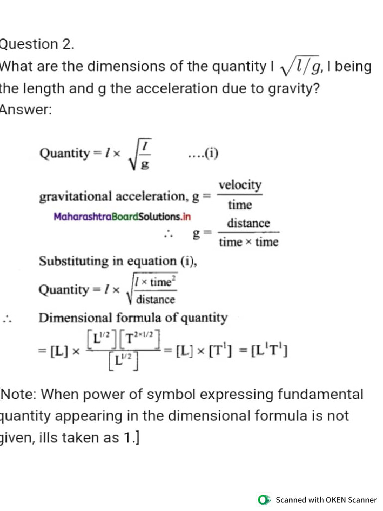Physics CH 1 & 2 Exercise Answers | PDF