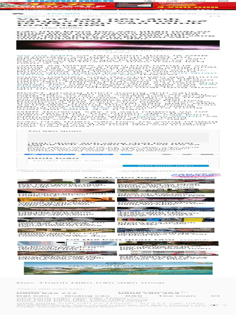 Vụ nổ tạo nên ánh sáng chói lòa nhất kể từ đầu nền văn minh loài người ...