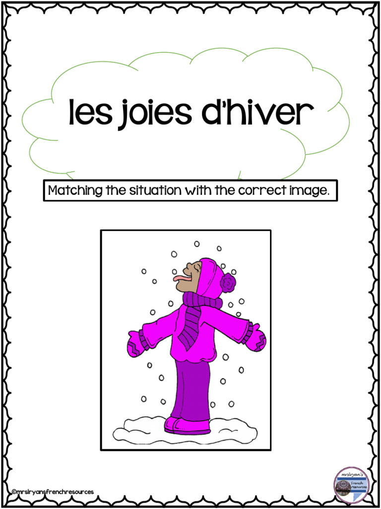 FrenchWinterlHiverWinterExpressionsActivity-3 | PDF | Computing | Software