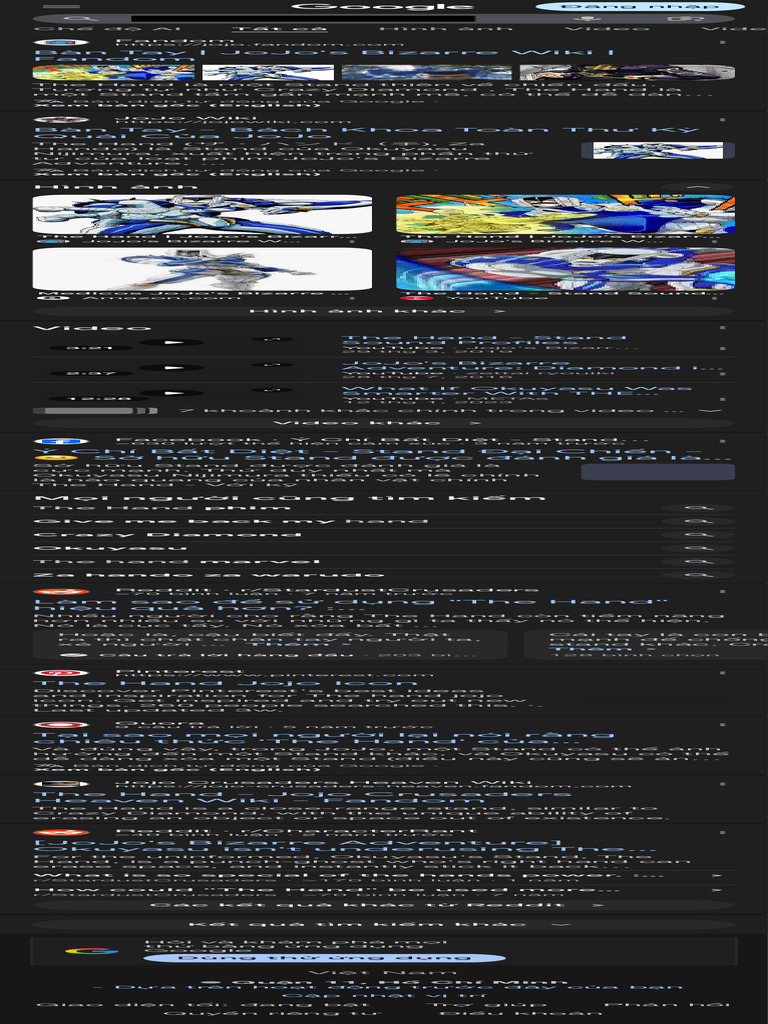 The Hand Jojo - Tìm Trên Google | PDF