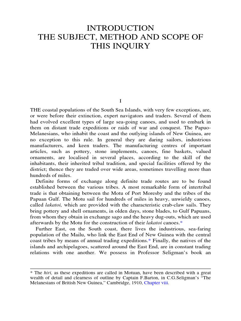 Introduction The Subject, Method and Scope of This Inquiry - 25!12!07 ...
