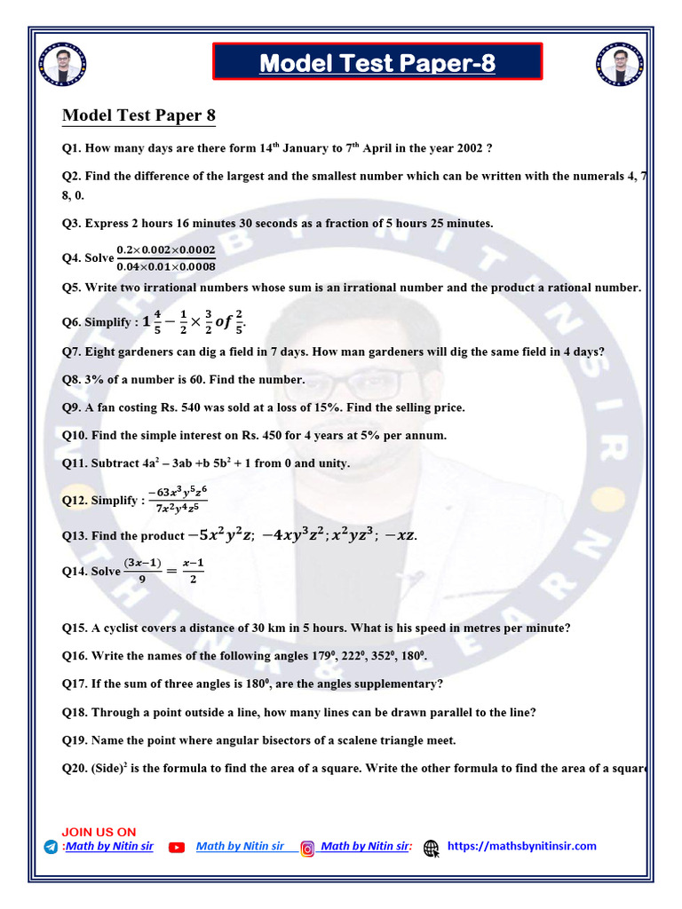 Moc | PDF | Area | Number Theory
