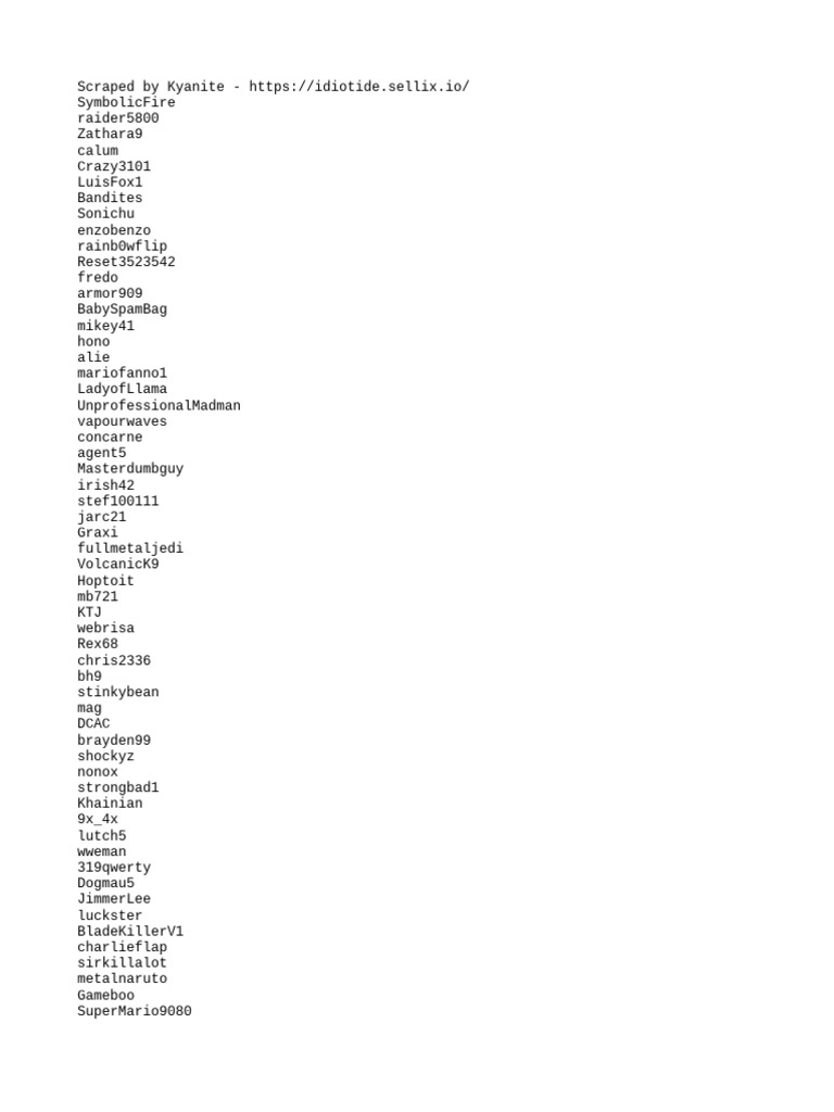 Classic Rob Lox Pumpkin | PDF