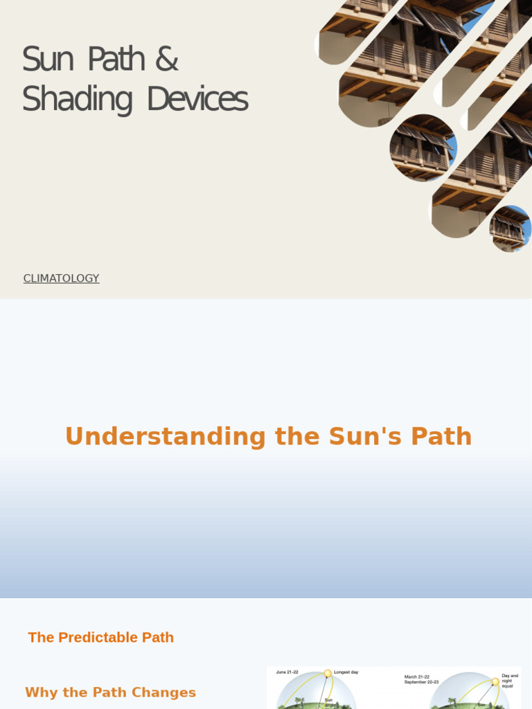 Sun Path and Shading Devices | PDF | Sun | Physical Phenomena