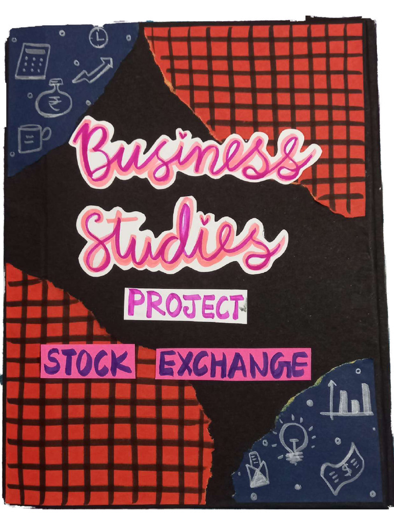 Stock Exchange Business Studies Project | PDF